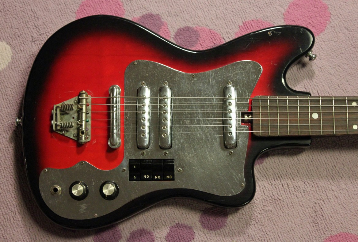 Turn Signal Pickups!! – 1965 Ralston/Fuji Japanese Electric Guitar ...