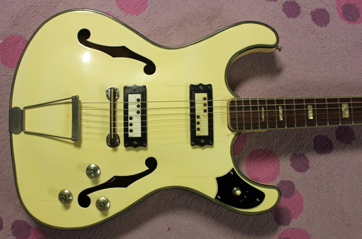 The White Knight – 1967 Fandel S2-C Japanese Guitar (Firstman, Liberty ...